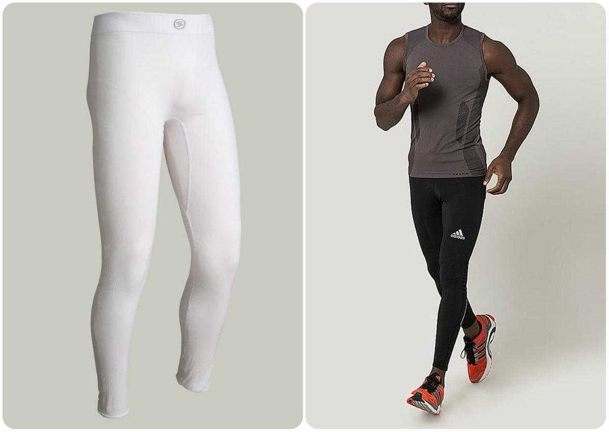 Collant de sport pour homme - Collant homme sport vélo danse chaud